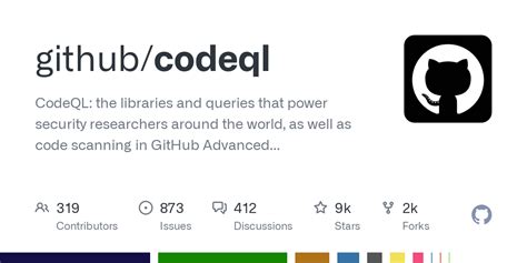 Github Githubcodeql Codeql The Libraries And Queries That Power