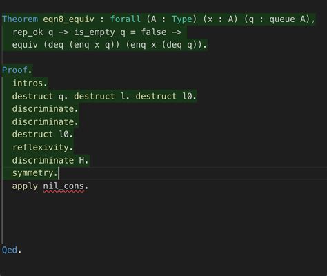 Coq Tactic Coq Unable To Unify Stack Overflow