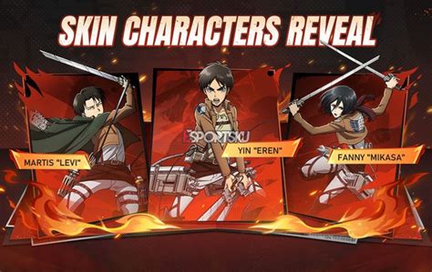Harga Skin Attack On Titan Mobile Legends Ml Esportsku