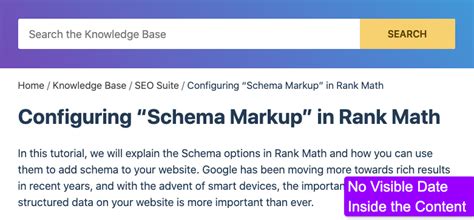 How To Remove Date Snippets From Search Results Rank Math
