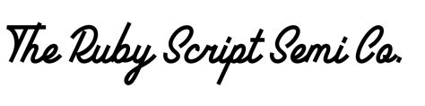 The Ruby Script Semi Condensed Bold Fuente Webfont And Desktop Myfonts