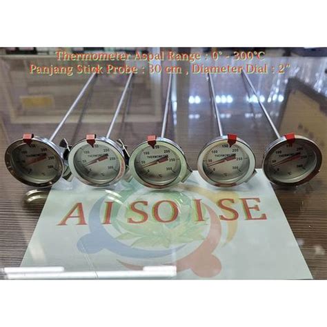 Jual Alat Pengukur Suhu Aspal Suhu Bitumen Thermometer Aspal 0° 300°c Jakarta Barat Ai So