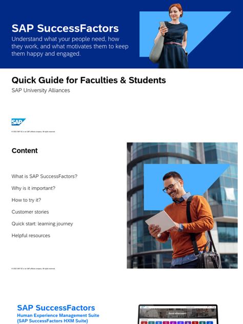 Quick Start Guide Sap Successfactors Pdf Human Resource Management Artificial Intelligence