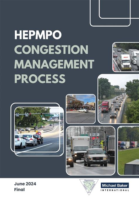 Congestion Management Process 2024 Hagerstowneastern Panhandle Metropolitan Planning