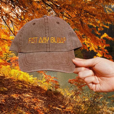 Project Hail Mary Fist My Bump Embroidered Hat