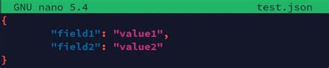 How To Create And Edit JSON Files In Linux Terminal RaspberryTips