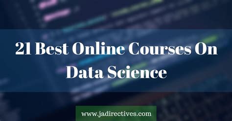 45 Best Data Science Certification For Data Scientists Ja Directives Data Science Data