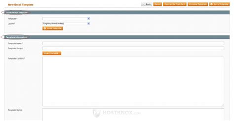 Hostknox Magento Email Templates Tutorial