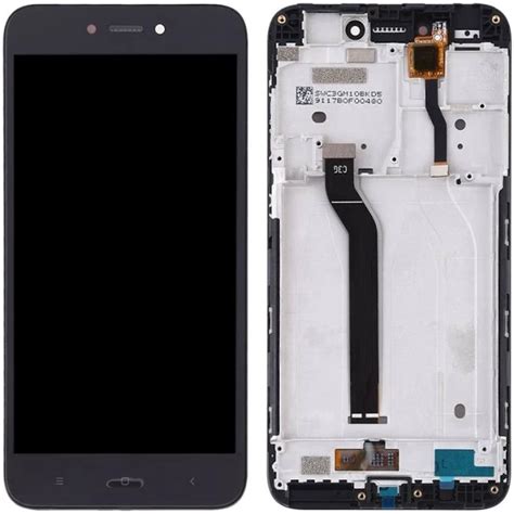 Lcd With Touch Screen For Xiaomi Redmi Go Black Display Glass Combo Folder With Frame