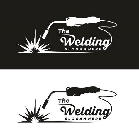 Stick Welding Logo Welding Illustration Logo Design Vector 34745374