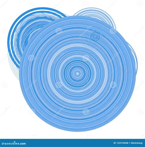 Geometric Conceptual Background Circles Bubbles Sphere Or Ellipses Pattern For Design Details