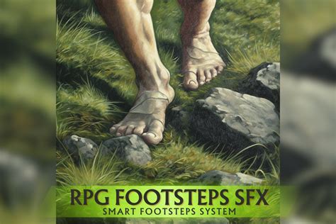 Rpg Footsteps Sfx Smart Footsteps Sound System Audio Sound Fx Unity Asset Store