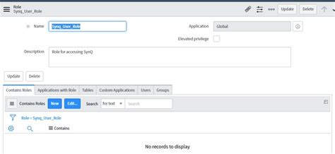 Create A ServiceNow Role