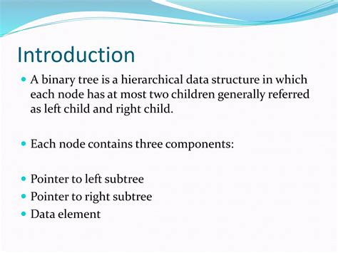 Binary Tree In Data Structures PPT Programming Languages Computing