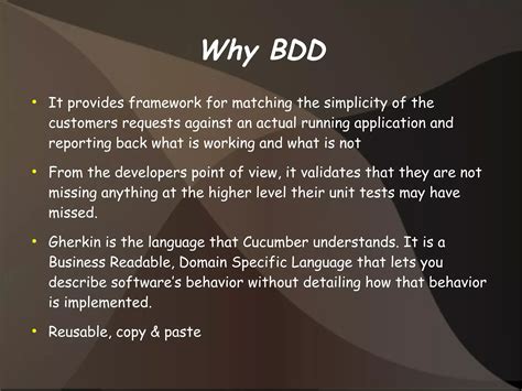 Test Automation Framework Using Cucumber Bdd Overview Part 1 Odp
