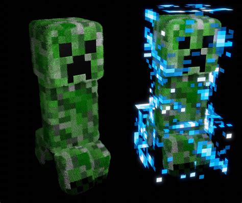 I Saw Your Fluffy Bee And Made A Fluffy Creeper R Minecraft