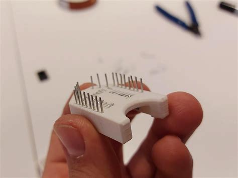Diy Esp8266 Esp 12 Socket Snap Fit Breadboard Friendly No Soldering