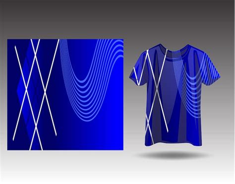 스포츠 저지와 티셔츠 템플릿 스포츠 저지 디자인 벡터 이랑 프리미엄 벡터