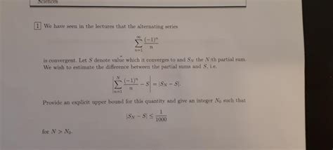 Solved We Have Seen In The Lectures That The Alternating Chegg Com