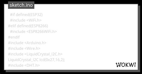 Wokwi Online ESP32 STM32 Arduino Simulator