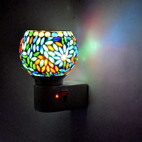 Prathna Ceramic Aroma Diffuser Kapoor Dani Cum Night Lamp Multi Functional Essential Oil