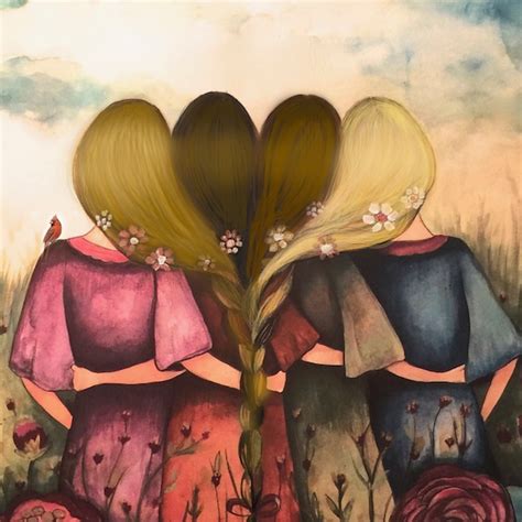 Four Sisters Art Etsy