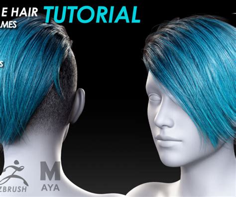 Artstation Real Time Hair For Aaa Games Tutorial Full Process Tutorials