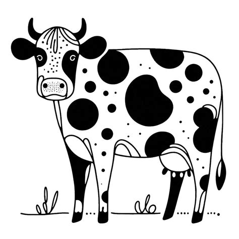 Vaca Desenho Para Colorir