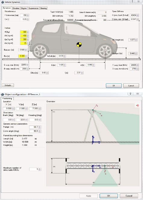 vehicle dynamics in prescan software download scientific diagram