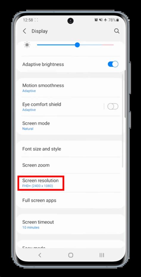 How To Change Android Screen Resolution Tab TV
