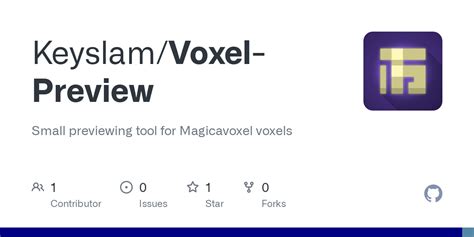 GitHub Keyslam Voxel Preview Small Previewing Tool For Magicavoxel Voxels