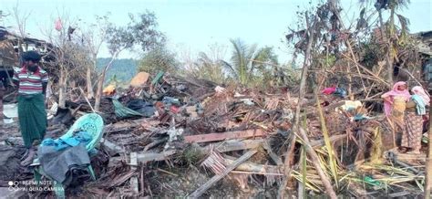 စစ်ကောင်စီက Aa သိမ်းယူထားသည့် မင်းပြားမြို့ကို လေကြောင်းမှ ဗုံးကြဲတိုက်ခိုက်၍ မူဆလင်များနေထိုင