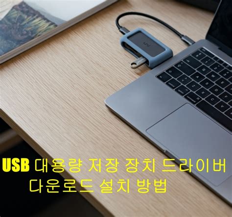 Usb 대용량 저장 장치 드라이버 다운로드 설치 방법 Jun 정보공유