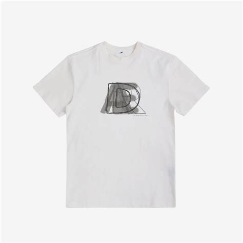 Sasom Apparel Ader Error Layer Logo T Shirt White Check The Latest