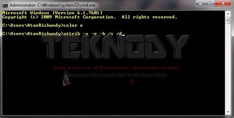 Menampilkan File Folder Yang Disembunyikan Virus Di Windows Teknody