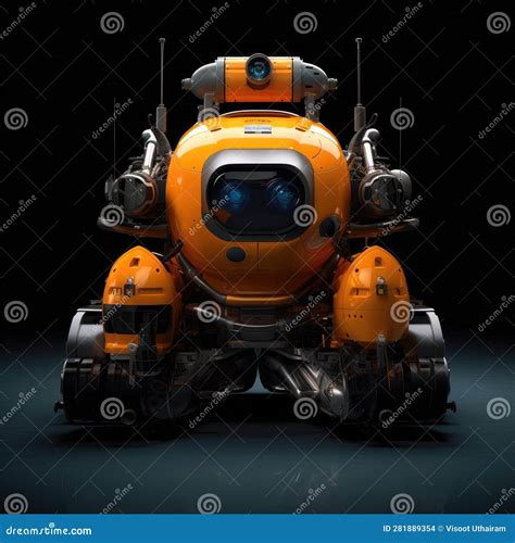 Deep Underwater Exploration Robot Deep Sea Exploration Stock