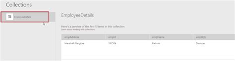 powerapps collection how to create and use spguides