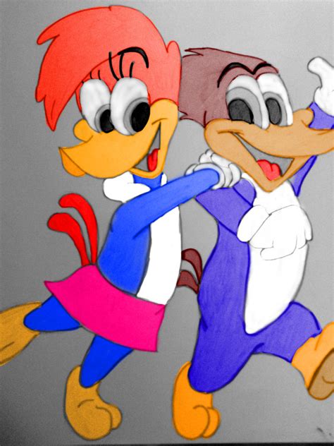 Woody And Winnie Woodpecker By Dudidraak On Deviantart