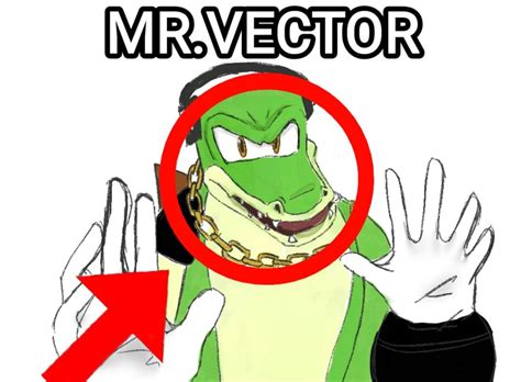 Mr Vector R Sonicthehedgehog