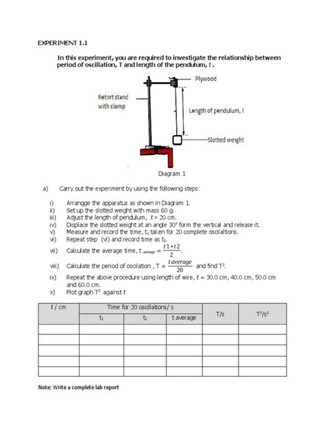 Experiment 11 Form 4 Pdf