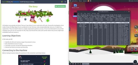 Tryhackme Adventofcyber2023 Cybersecurity Linuxforensics