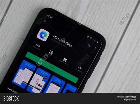 Microsoft Edge Dev Image Photo Free Trial Bigstock
