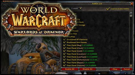 World Of Warcraft 6 Custom Ui Tutorial Youtube