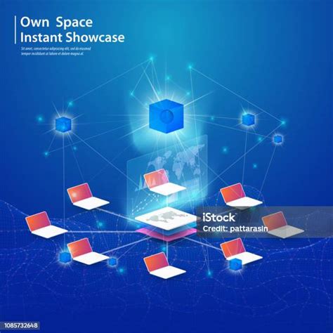 비즈니스 차트 아이소메트릭 노트북과 아이소메트릭 구성 Cryptocurrency 및 Blockchain 스마트 오브젝트와 스마트 기술 디자인입니다 3 차원 벡터입니다 분석가