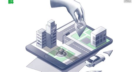 Geolocation And Mapping Technology Illustrations Ft Location And Route Envato