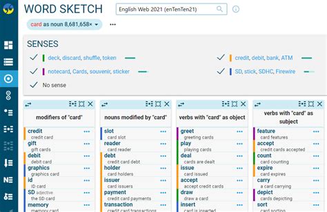 Word Sense Induction Sketch Engine