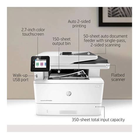 Hp Laserjet Pro Mfp Fdn Wireless Network Printer Black Laser Multifunction In One Print