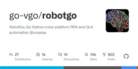 Github Go Vgorobotgo Robotgo Go Native Cross Platform Rpa And Gui Automation Vcaesar