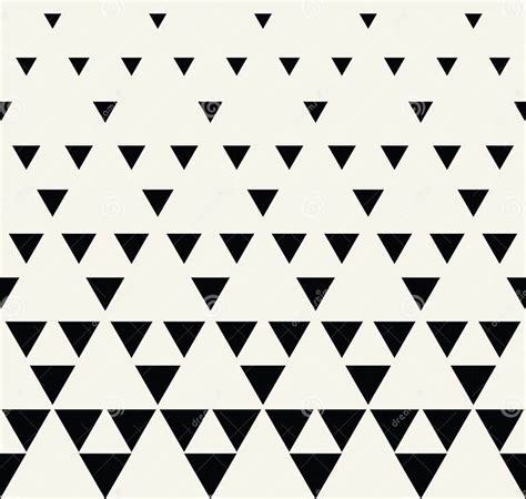 Abstract Geometric Hipster Fashion Design Print Halftone Triangle Pattern Stock Vector