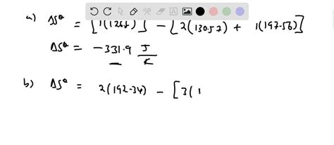 ⏩SOLVED:Use data from Appendix G to calculate the standard entropy ...